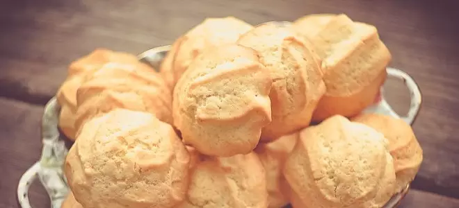 Mga cookies sa kaligtasan sa margarin na walang itlog - recipe