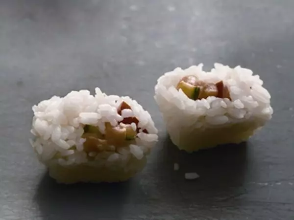 Sushi vum Schimmel fir Äis