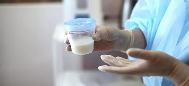 sterility मा स्तन दूध विश्लेषण
