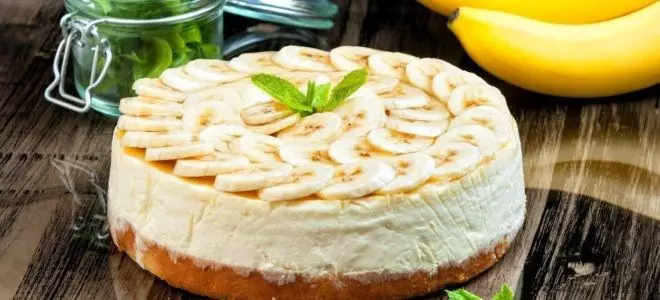 Banana impregnácia na torte