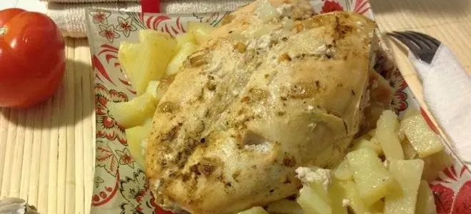 Kulîlkên mirîşkê bi potatîkan di xew de