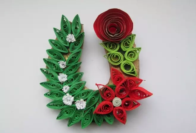 crafts14 del quilling Capodanno.