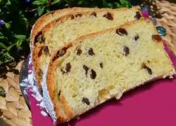 Włoski panettone.