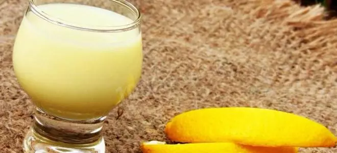 Cremă lichior limoncello - rețetă