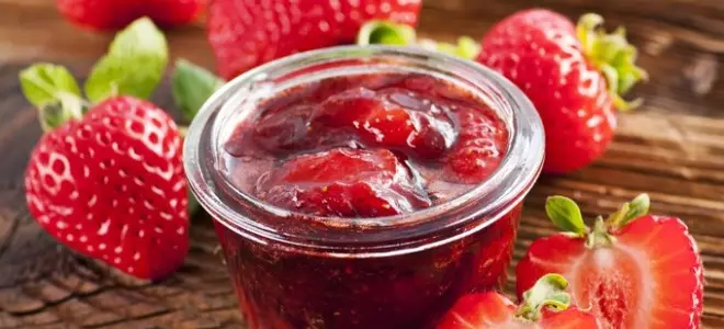 Strawberry jam resept kugirango imbeho itinze buhoro