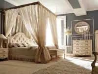 2. Bed with canopy