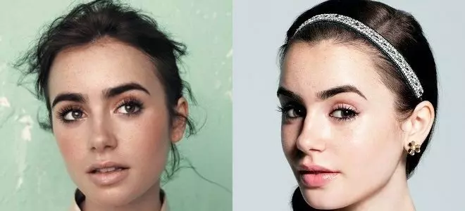 Brows lily collins