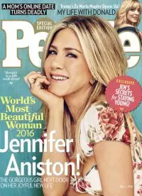 Jenniffer Aniston decoró la portada de la publicación