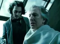 Alan Rickman ni fiimu Siini Todd, ẹmi oloru pẹlu awọn ọkọ oju-omi ọkọ oju-omi