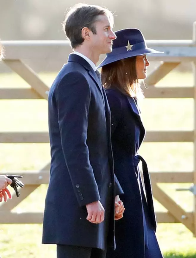 Pippa Middleton agus James Mattheuss