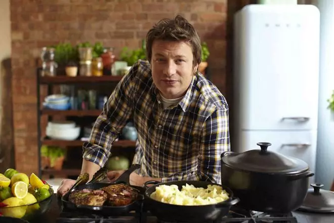 Znana restavracija in kuhar Jamie Oliver