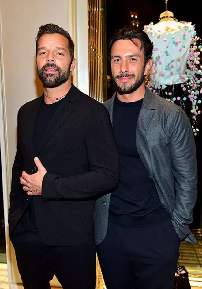 Ricky Martin met Jwan Yosef