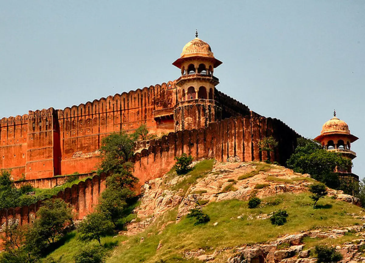 Fort Amber a une conception architecturale unique