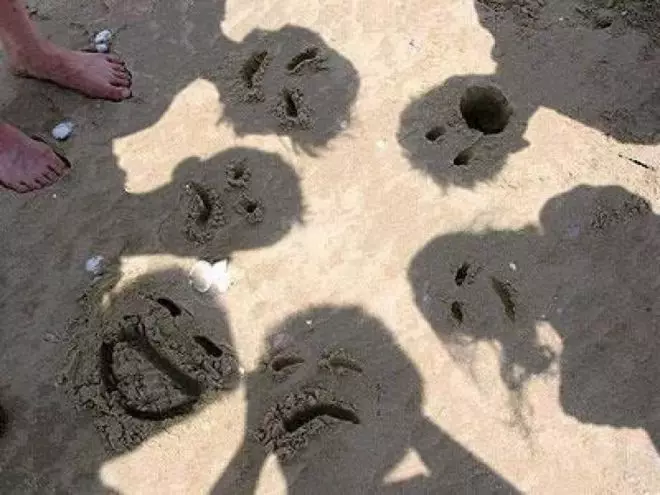 Foto dalla spiaggia