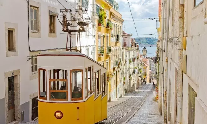 Funicular na Bairra Alto