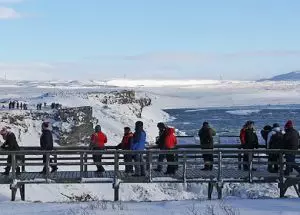Gyutlfossi vaatluslangus avab ülevaate selle ümbrusest