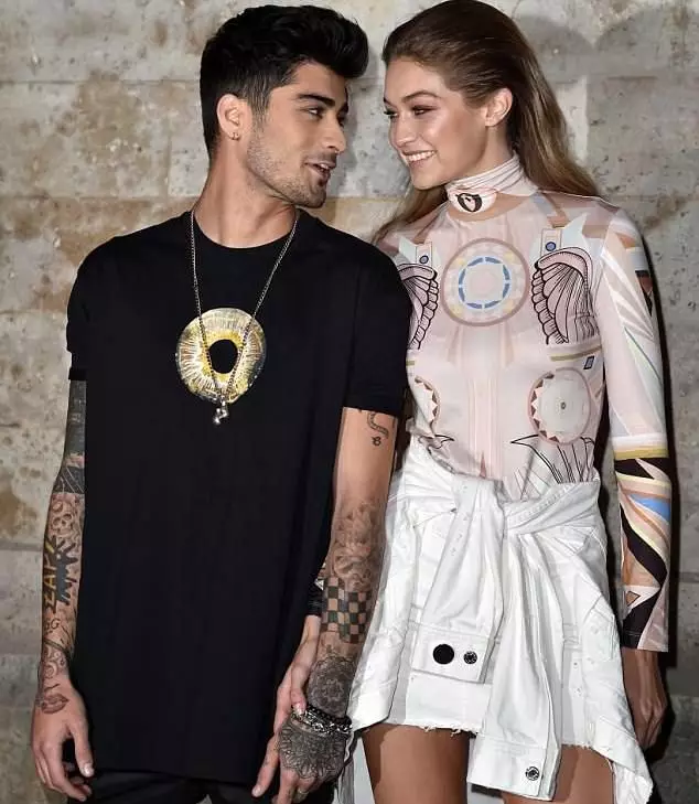 Zain Malik met Jiji Hadid