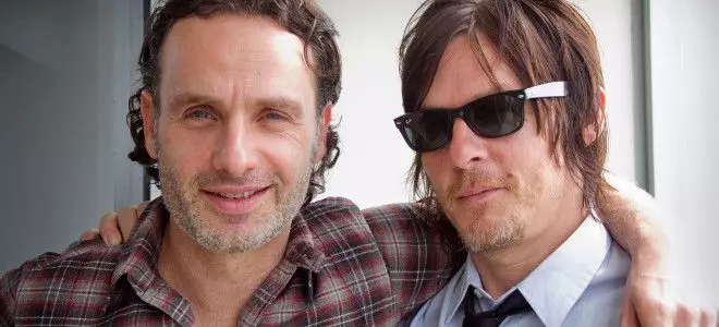 Norman Ridus thiab Andrew Lincoln