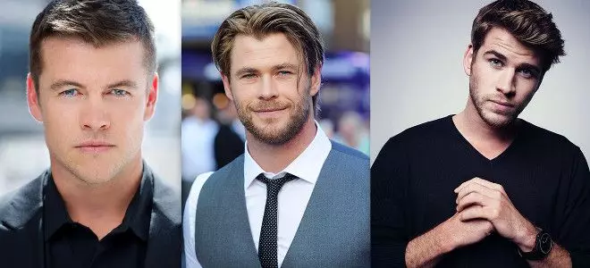 ခရစ် Hemsworth နှင့်သူ၏အစ်ကို