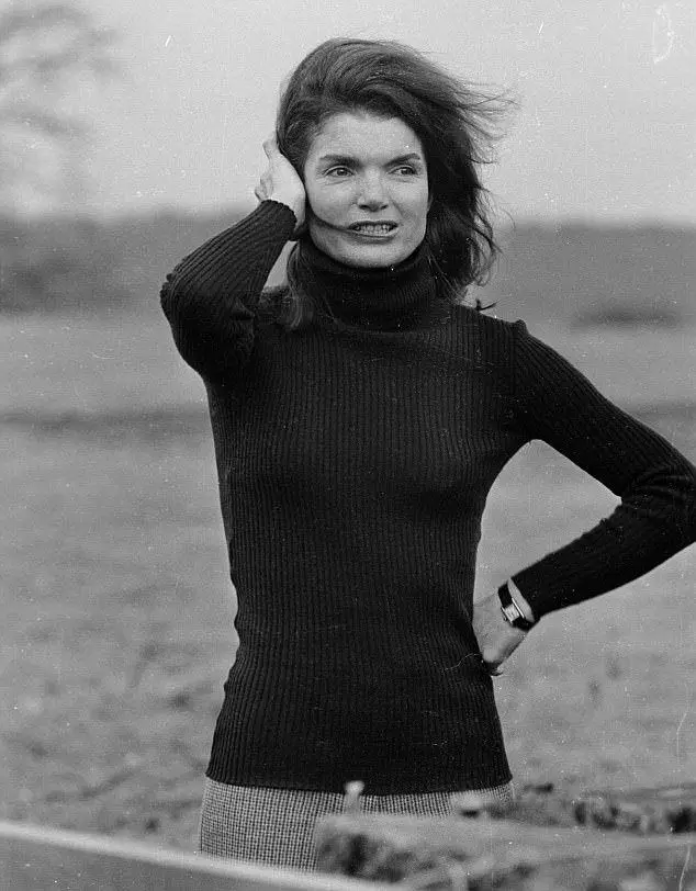 Aquelas muito horas em fotos de arquivamento de Jacqueline Kennedy 1969