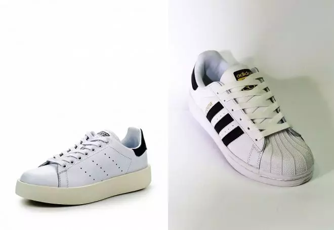 Fashionable White Female Sneakers - Converse og Lacoste, Adidas og Nike, High og Low, på platformen og en kile 66289_21