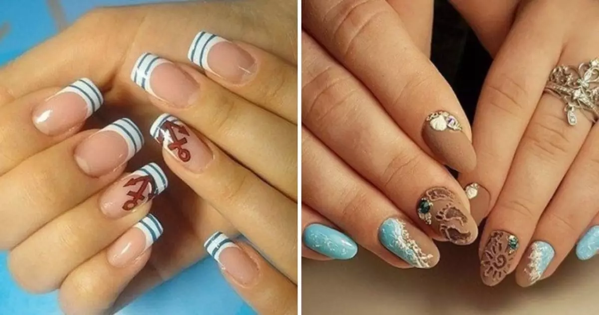 Marine Manicure 2017 - Mode trends, nieuwe items, interessante ideeën