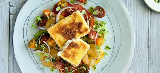 Sūrio haluumi - salotos receptas, omletas ir sumuštinis su sūriu, ką galima pakeisti 