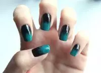 Ombre en las uñas 11