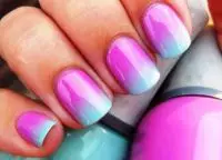 Ombre em unhas 14