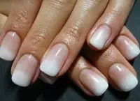 Ombre en las uñas 8