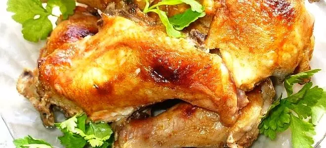 Comment cuire le poulet dans une casserole, dans une cuisinière lente, au four? 6804_4