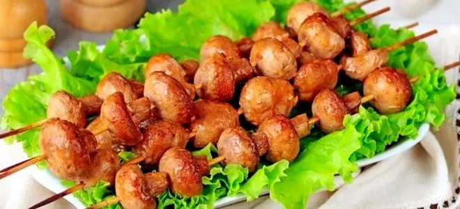 Como champignons marinhas para kebabs em soja, creme de leite, limão e molho acético? 6864_8