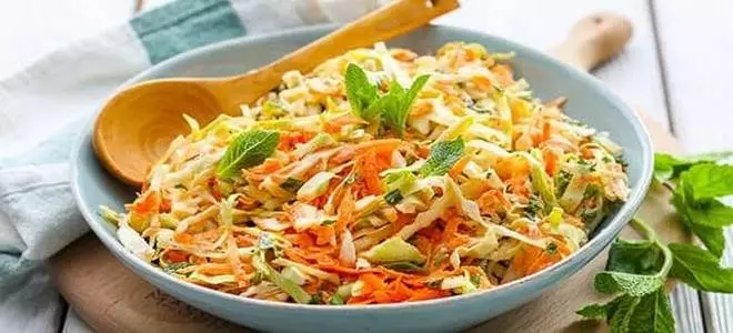 Peking Kohlsalat mit Gurke - Rezepte mit Erbsen, Mais, Wurst und Huhn 6895_13