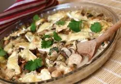 Champignons con crema