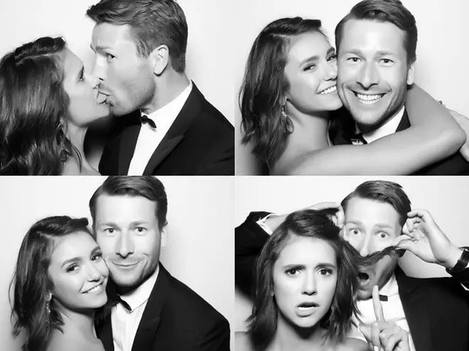 Glen Powell i Nina Dobrev na svadbi djevojka