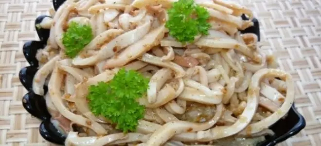 La maggior parte dei calamari semplici in coreano