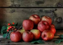 ¿Qué vitaminas en manzanas?
