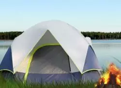How to collect a tent