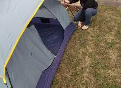 How to assemble a tent 3