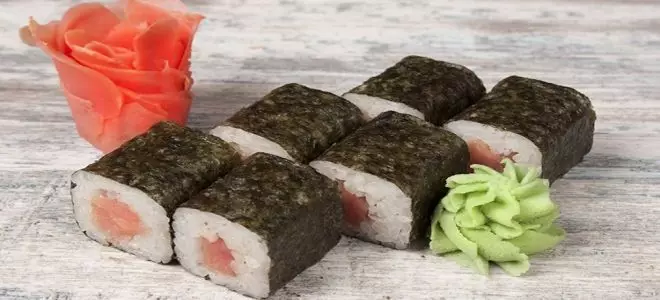 Mazali sushi - guruch reaktivlari, sousi, AutoCado, tovuq va bodring 7347_9