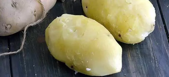 ¿Cómo cocinar las papas en un microondas en un paquete, con agua, en la cáscara y para la ensalada? 7388_9