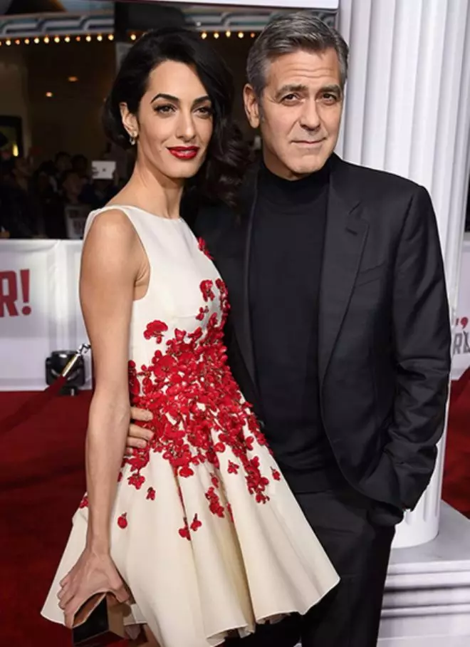 Amal og George Clooney