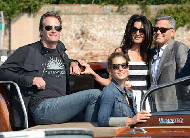 Randy Gerber e Cindy Crawford, Amal e George Clooney