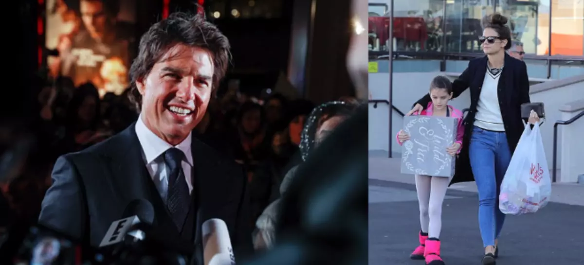 După moartea mamei Tom Cruise vrea să comunice cu fiica sa și Katie Holmes