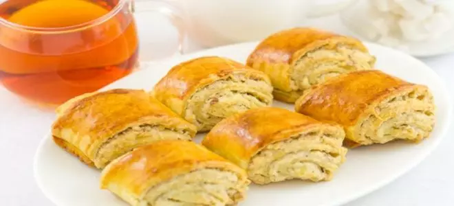 आंबट मलई वर घरगुती कुकीज - वाळू, ओट दही dough पाककृती 7448_7