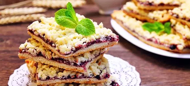 Plätzchen mit Marmelade und geriebener Test - Rezepte der Wieneren Delikatesse mit Hüttenkäse und Schokolade 7457_2