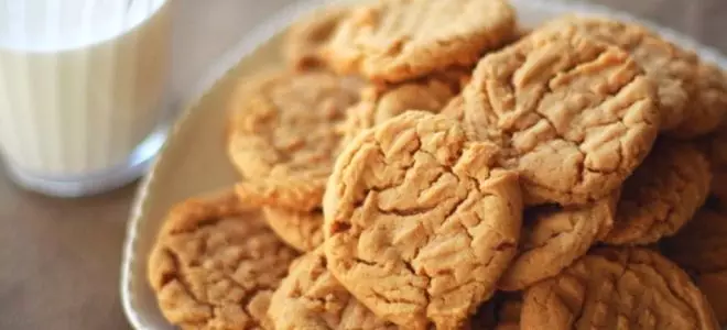 Pasir, gula, kefir ujian cookie resipi 7458_4