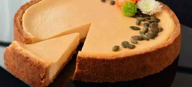 Cheesecake dari keju cottage di oven - resep dengan buah beri, pisang, susu kental dan krim 7496_11