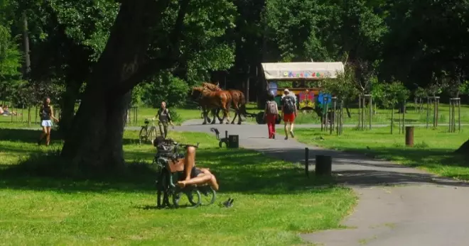 Park Stromovka.