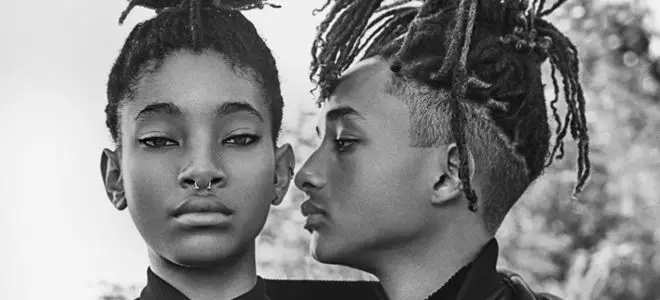 Will Smith's kids in a photo shoot for Interview as two peas